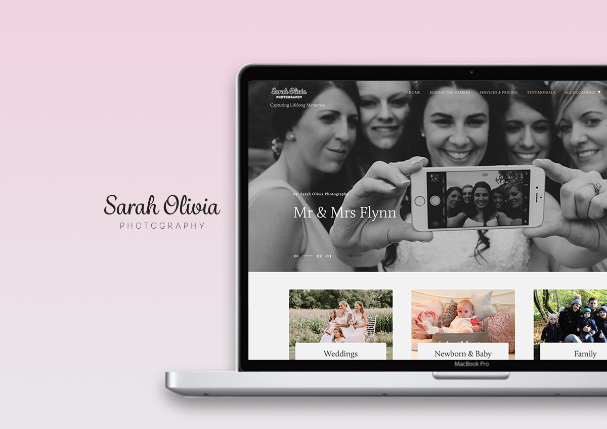 Sarah Olivia Photography – Design Focus